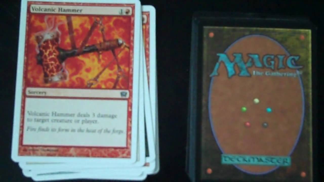 Magic: The Gathering - Ninth Edition - Booster Opening - YouTube
