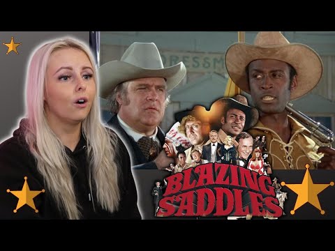 BLAZING SADDLES (1974) | *FIRST TIME WATCHING* | REACTION