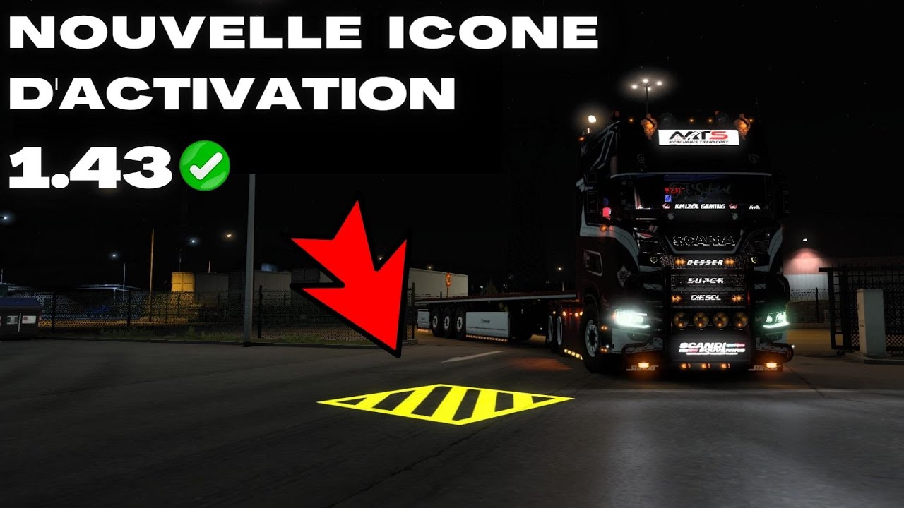 [ ETS2 1.43 ] NOUVELLE ICONE D'ACTIVATION ( Entreprises, Points de Vue ...