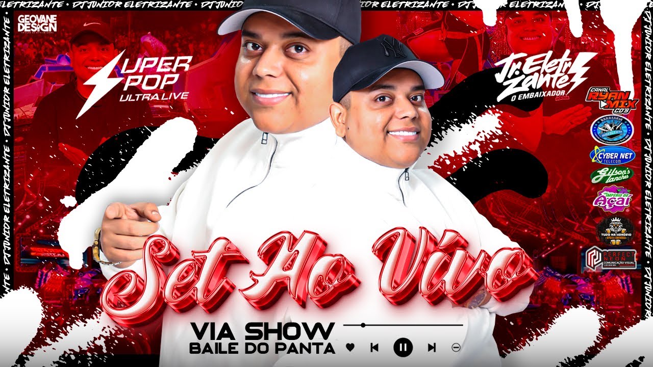 CD AO VIVO DJ JR ELETRIZANTE NA VIA SHOW BAILE DO PANTA ( SUPER POP ULTRA LIVE ) 26-04-2025 ...