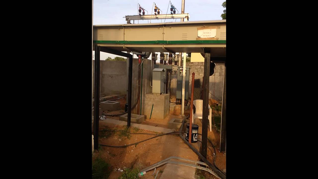11KV HT YARD BUS DUCT TRANSFORMER - YouTube