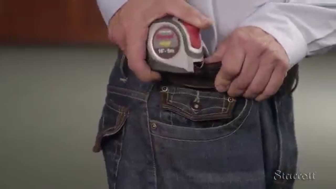 Starrett Exact Plus Tape Measure - YouTube