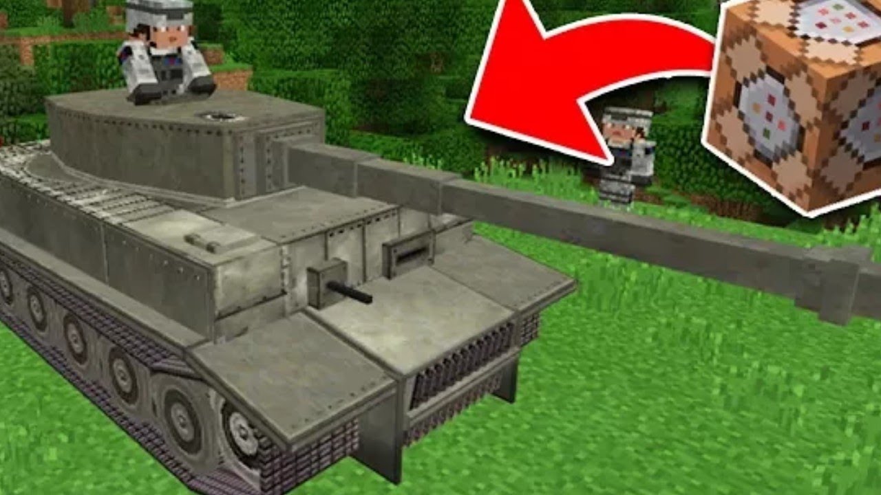 How to make a working tank in minecraft 🔥 - YouTube