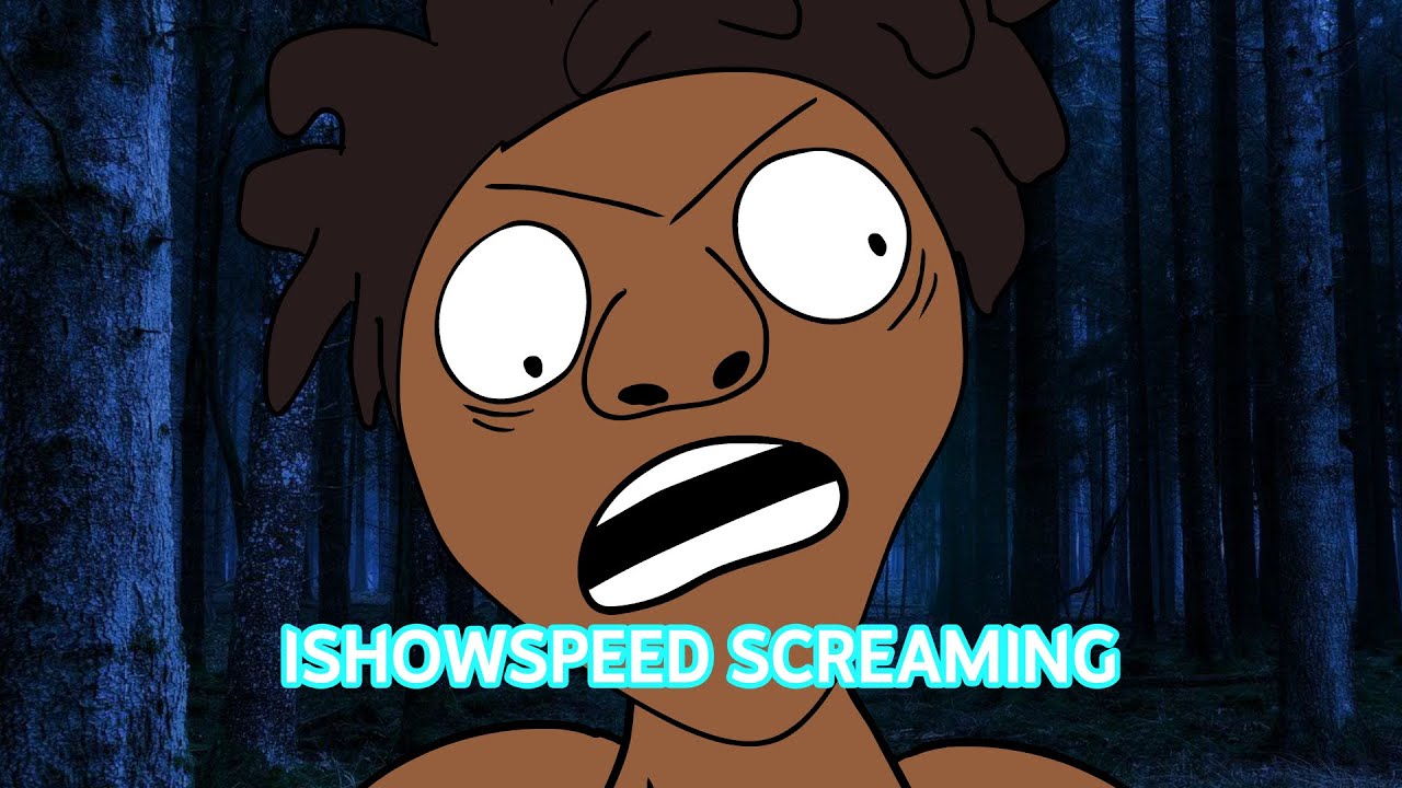 IShowSpeed Screaming For 15 Seconds Straight! Animated - YouTube