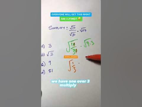Simplifying Surds | Square Root | Maths #mathsquiz #shortsfeeds #maths - YouTube