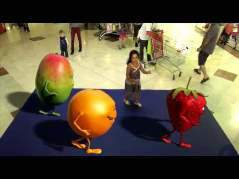 Oasis Fruit Show   Mellina Benhamdi   Auchan   Chambray Lès Tours