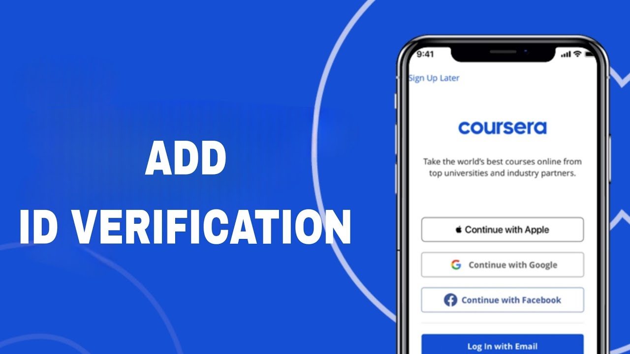 How To Add ID Verification On Coursera App - YouTube