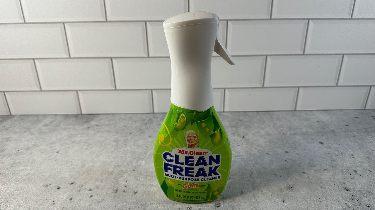 Clean Freak Deep Cleaning Mist with Gain Scent by Mr. Clean - YouTube