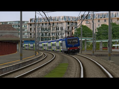Open Rails/Train Simulator - Regionale 12032 da Genova Piazza Principe ...