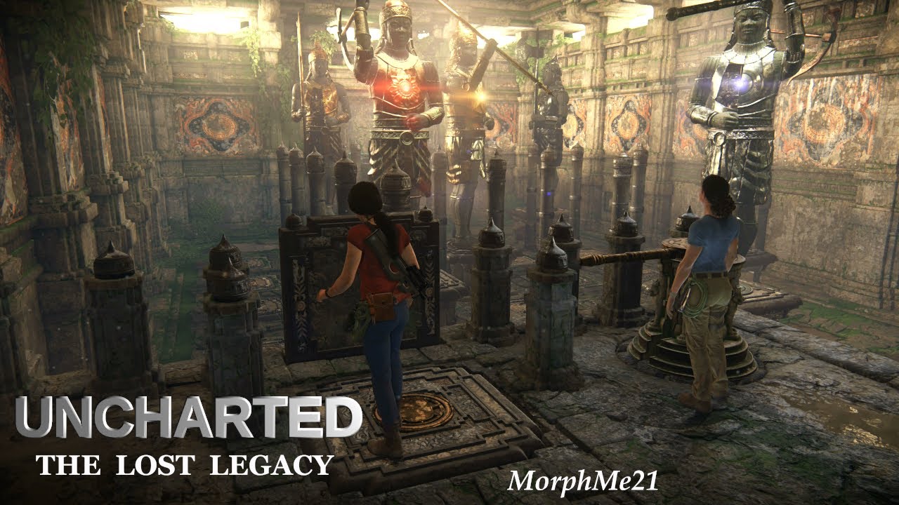Uncharted: Lost Legacy [4K] Chapter 4: Axe Statue Puzzle solutions (3 ...
