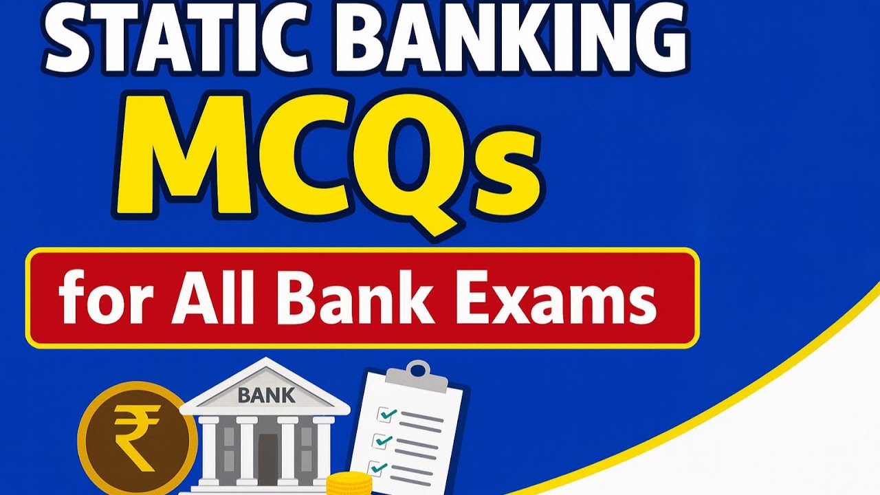 Static Banking MCQs # Part 1 - YouTube