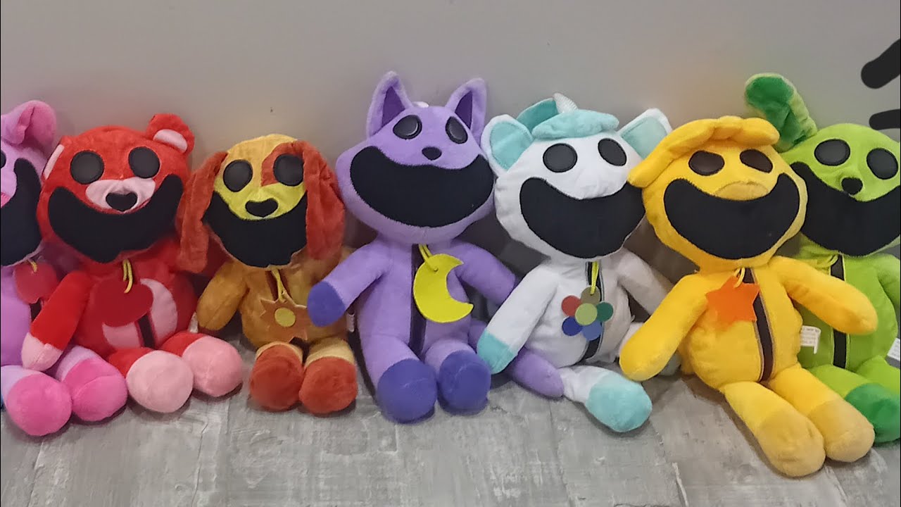 on boxing the smiling critters toys part 1 - YouTube