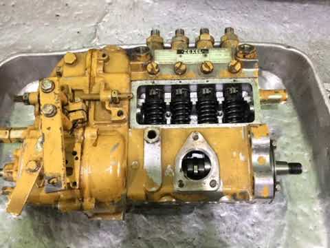 Caterpillar loader injector pump full overhaul - YouTube