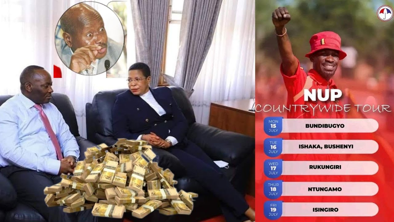 AMAWULIRE AG'OBUBAKA LIVE ON Mathias Mpuuga NE Anita Among. - YouTube