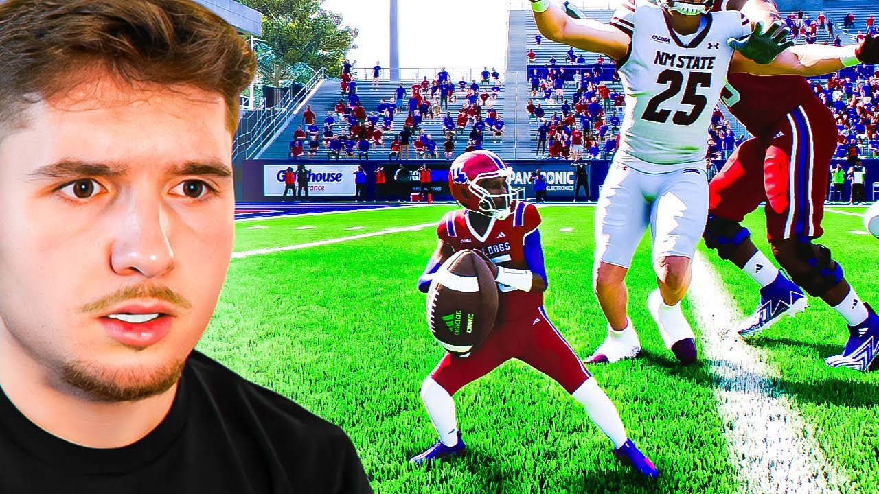 I Made a Tiny Player in College Football 25 - YouTube