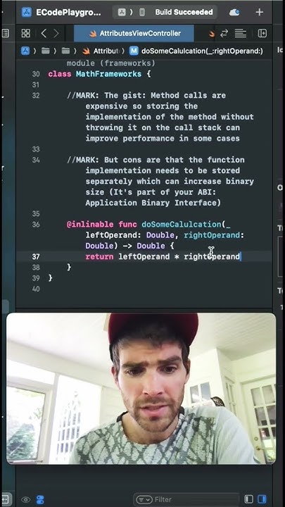Swift Attributes Inlinable Programming Coding Ios Apple Xcode Shorts Short Swift