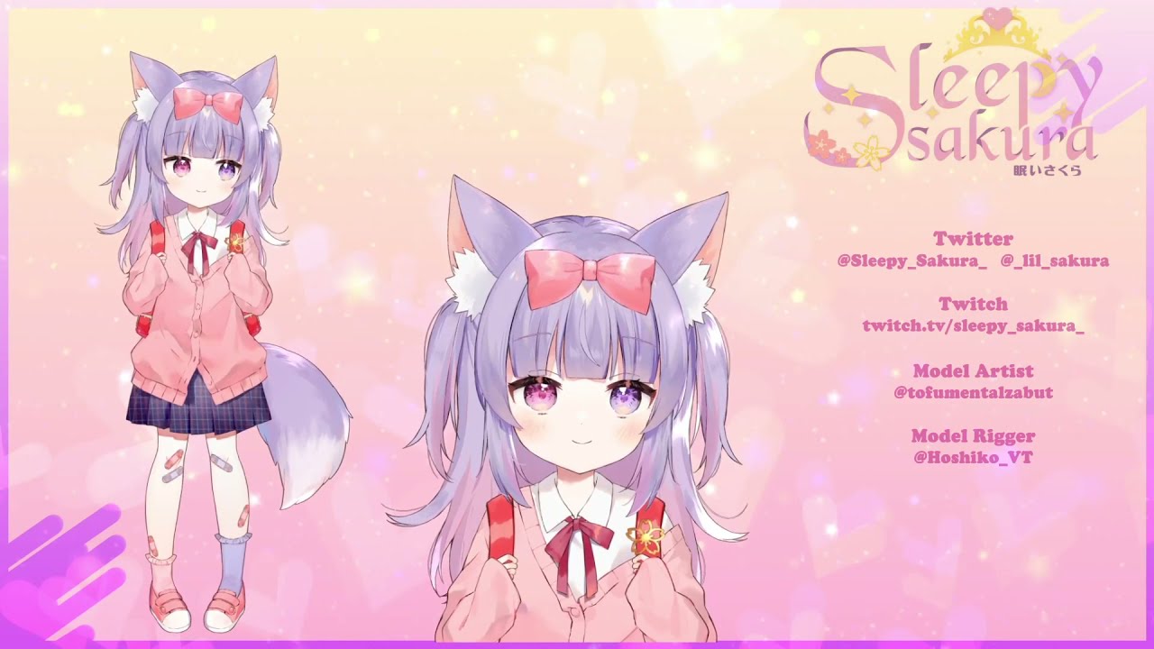 【Vtuber】Sakura Showcase【Live2D】 - YouTube