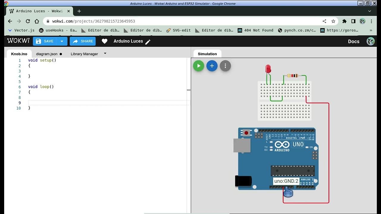 Arduino con Wokwi - Primer video - Sin audio - YouTube