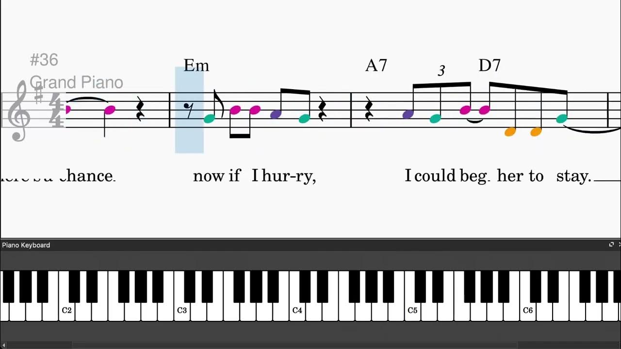 I'm Gonna Miss Her (The Fishin' Song) by Brad Paisley - Easy piano ...