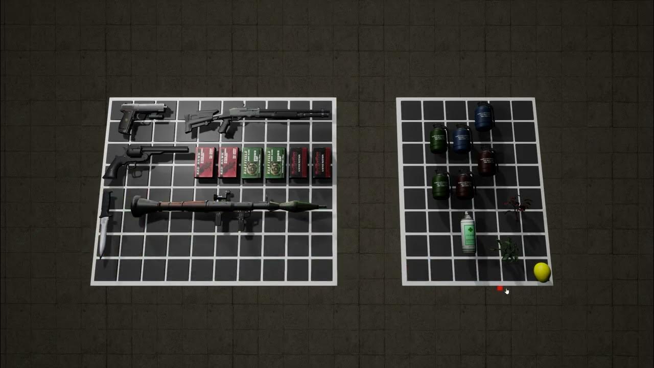 Resident Evil 4 Inventory | Unreal Engine - YouTube