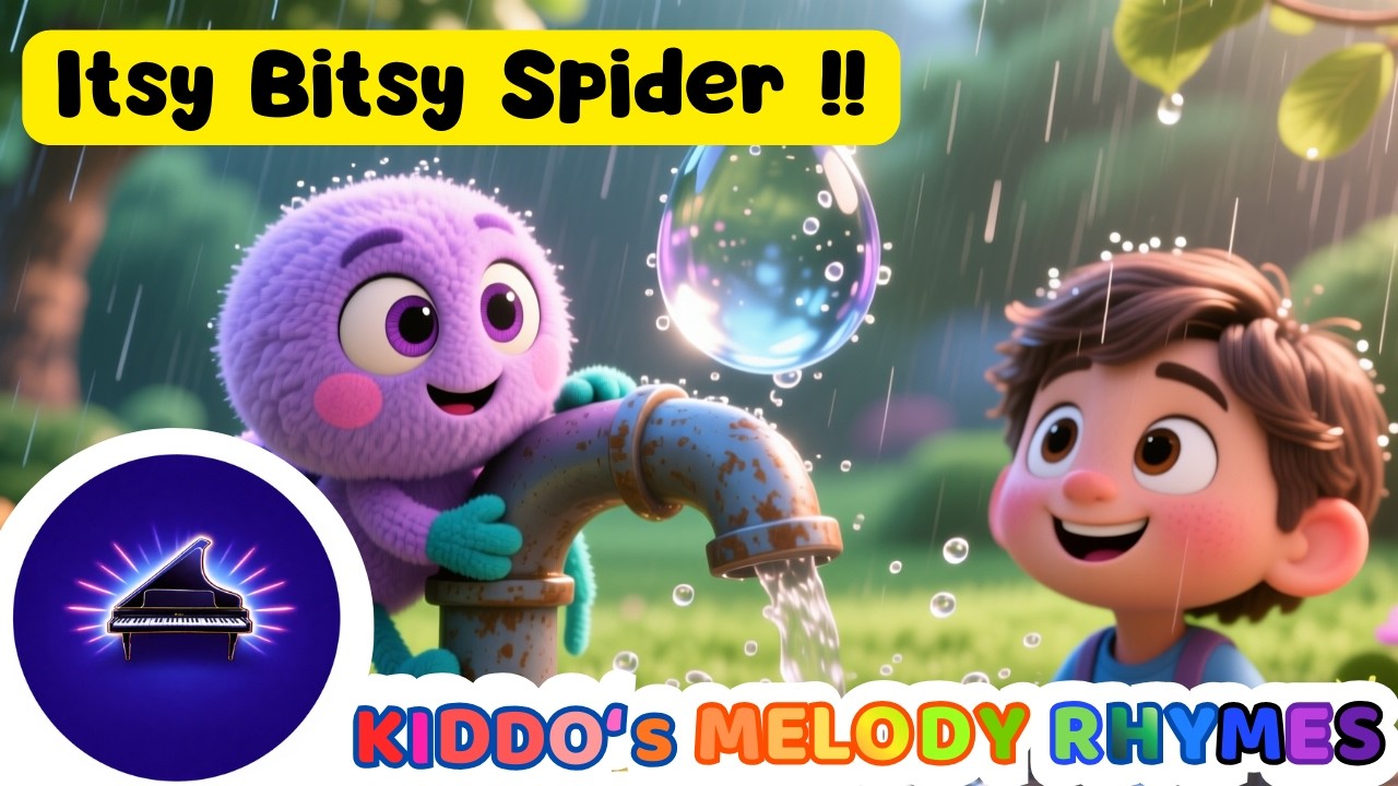 Itsy Bitsy Spider 🕷️ | Never Give Up! A Nursery Rhyme Adventure - YouTube