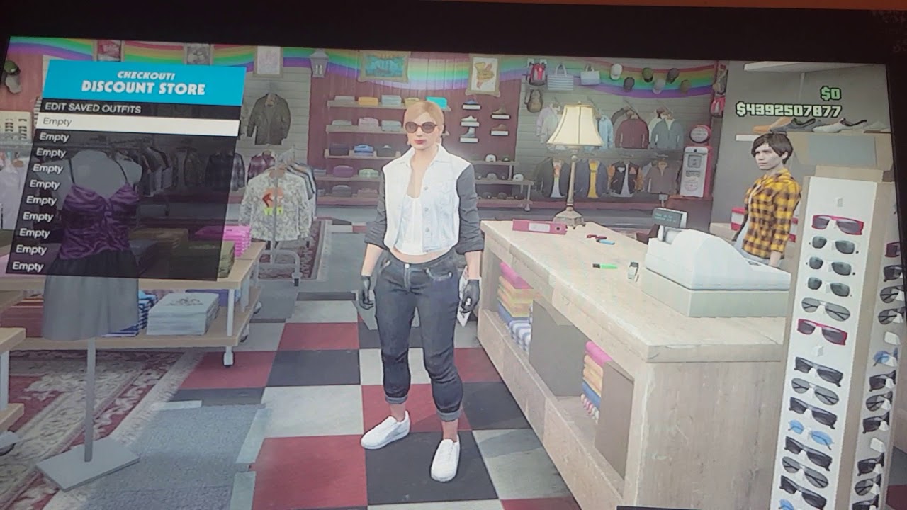 How to get checkerd outfits in GTA ONLINE (NO MODS) - YouTube
