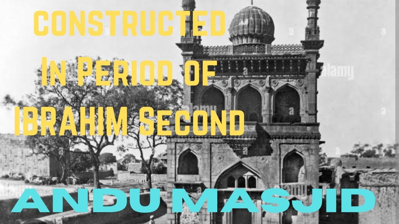 Andu Masjid One Of The Best Built Of Adilshahi Dynasty Bijapur ...