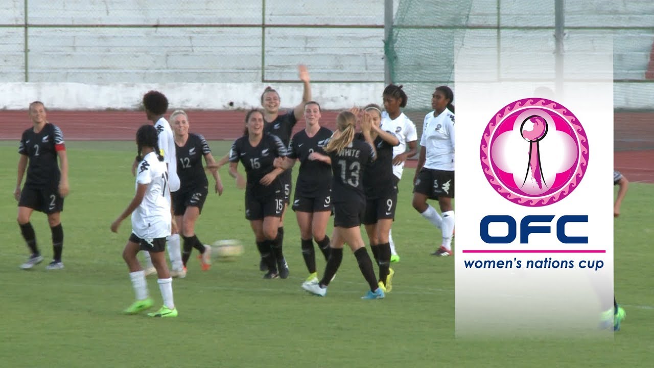 2018 Ofc Womens Nations Cup Group B Highlights Fiji V New Zealand