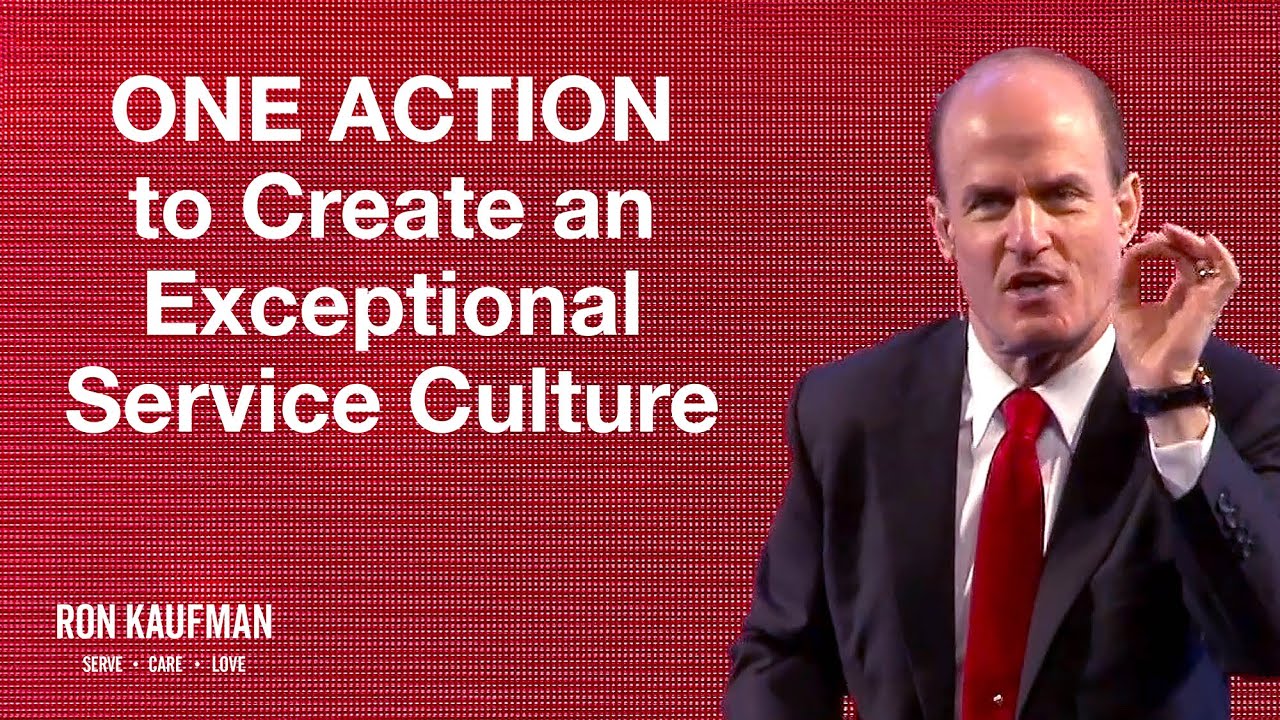 How to Build an Organizational Culture of Exceptional Service - YouTube