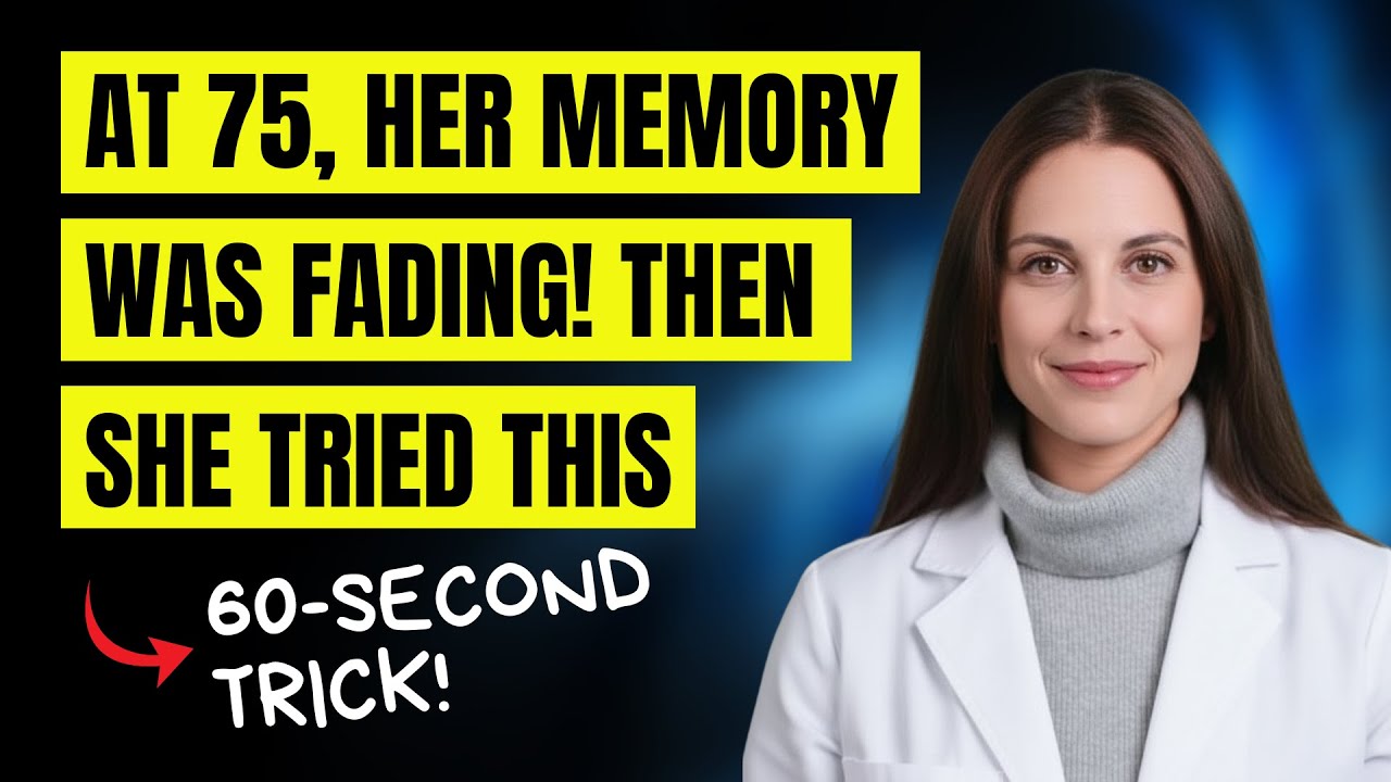 Just 60 SECONDS Daily! Your BRAIN Will Feel Like 40 Again! - YouTube