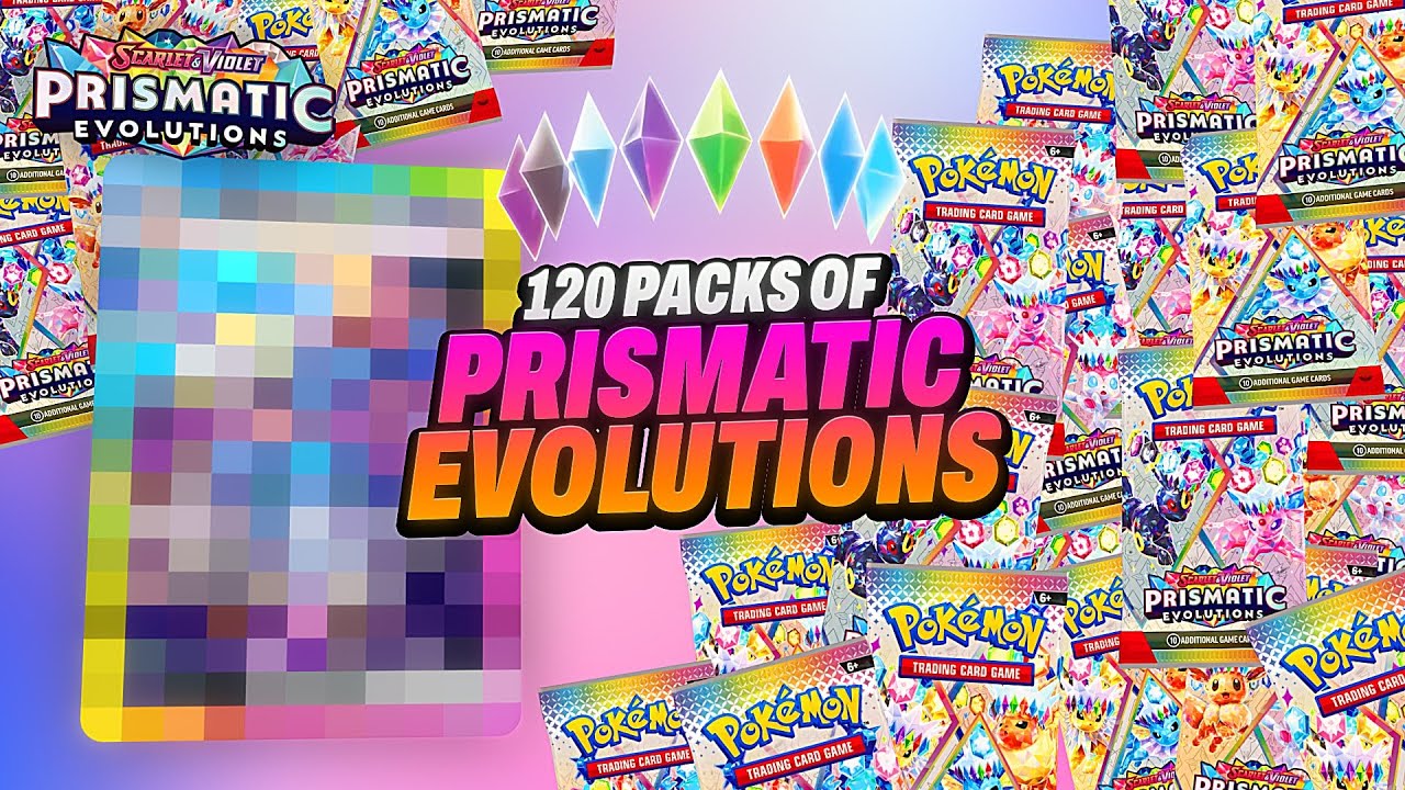 What We Pulled From 120 Packs Of Prismatic Evolutions... - YouTube