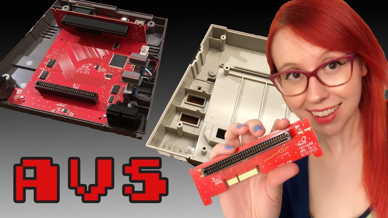 Taking apart my AVS Console - Erin Plays - YouTube