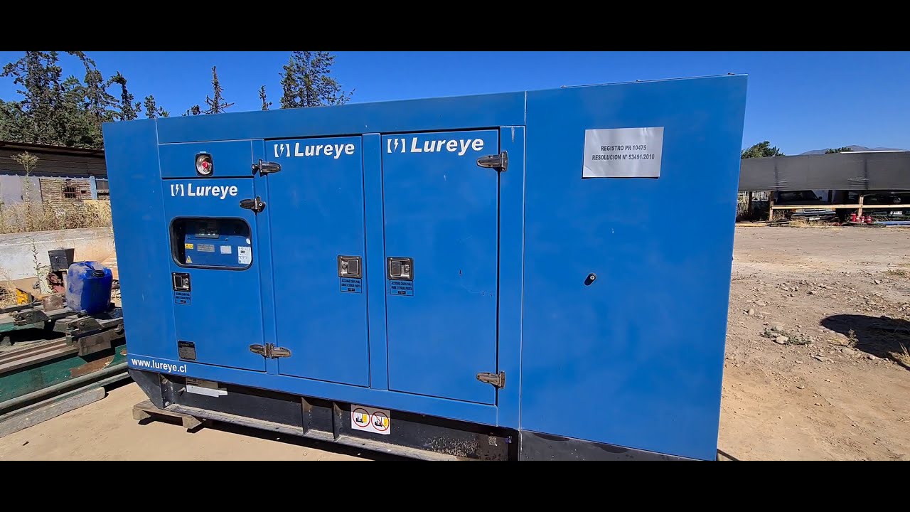 Grupo Electrógeno Lureye 180 KVA - YouTube
