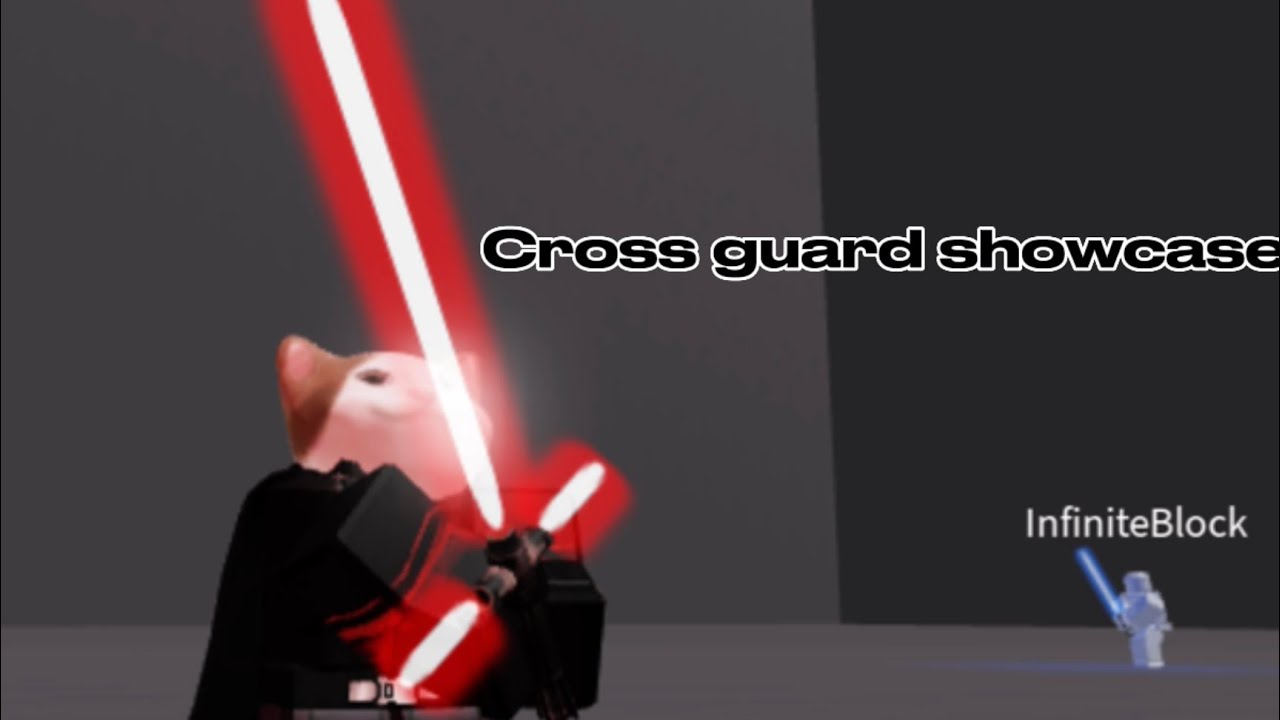 Saber showdown cross guard showcase - YouTube