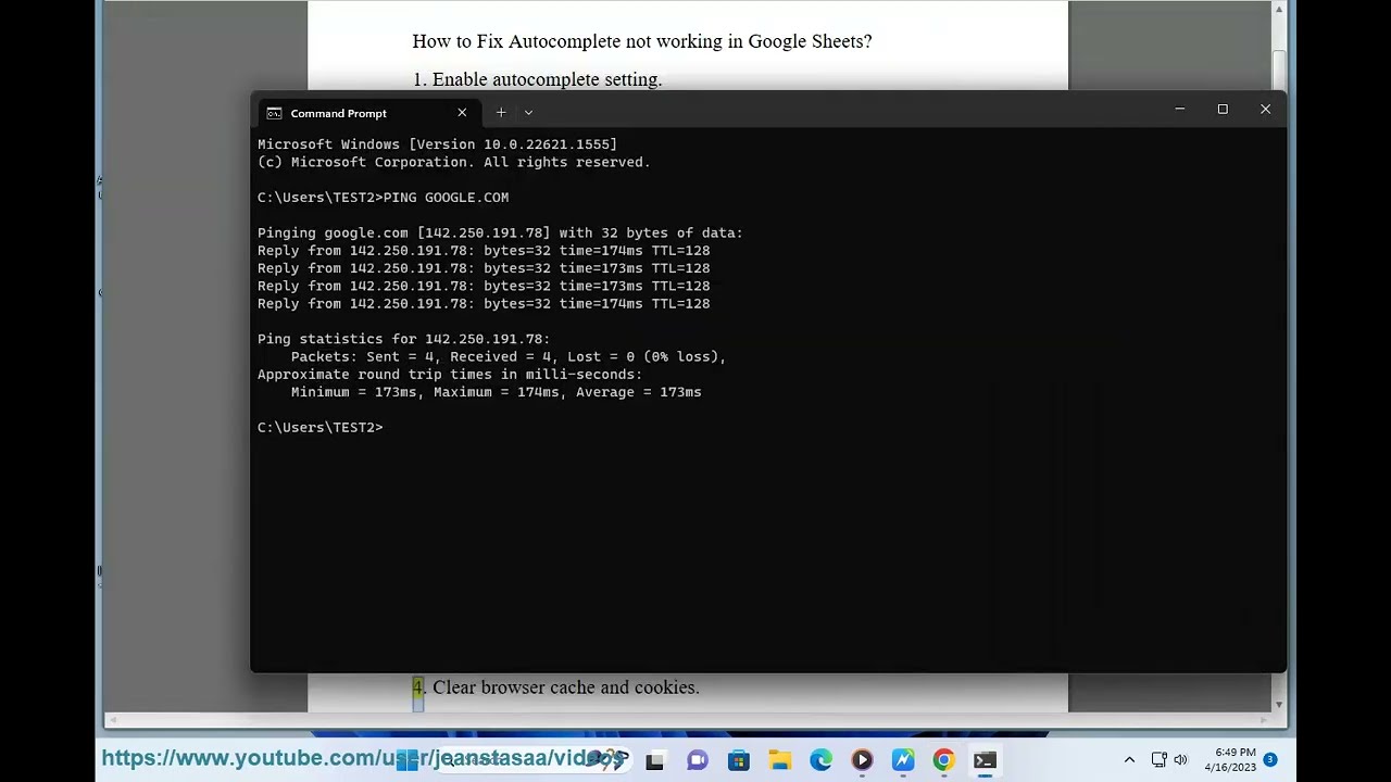 Fix Autocomplete Not Working In Google Sheets YouTube Fix Autocomplete Not Working In Google Sheets YouTube