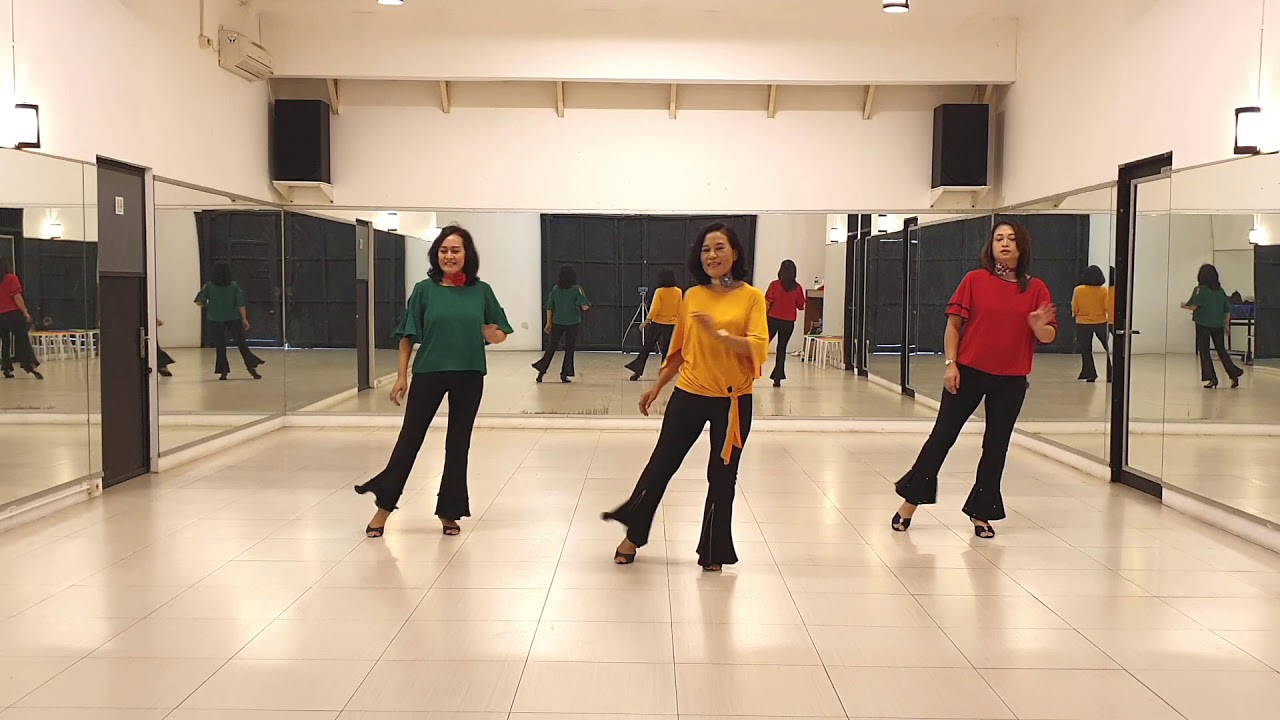 South Of The Border - Line Dance - YouTube