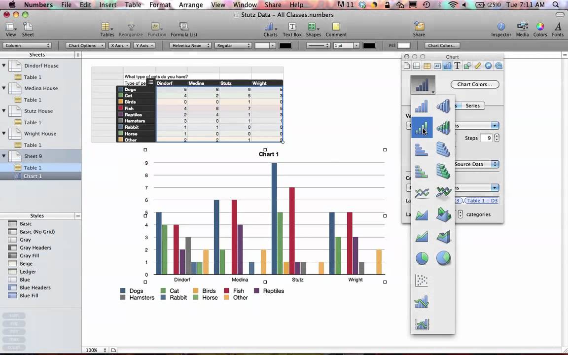 Make a side-by-side or stacked graph - YouTube