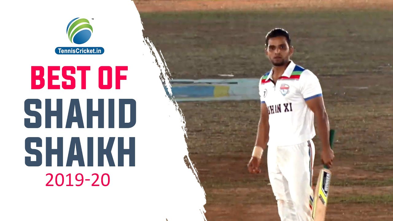 Best of Shahid Shaikh 2019-20 | Tenniscricket.in - YouTube