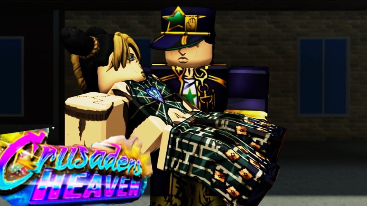 Jotaro's Return Recreated in Roblox: Crusaders' Heaven - YouTube
