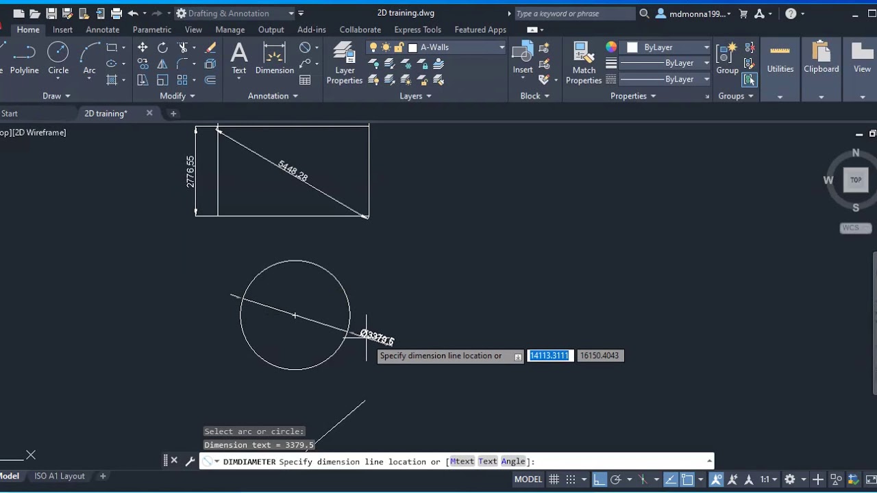 04- AutoCAD Basic training, Annotation Tools (Bangla) - YouTube