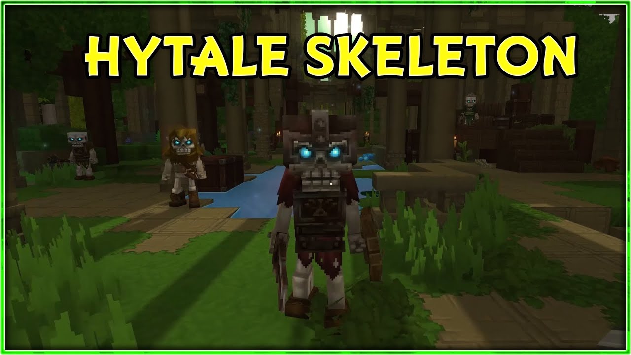 Hytale Skeleton Fight - YouTube