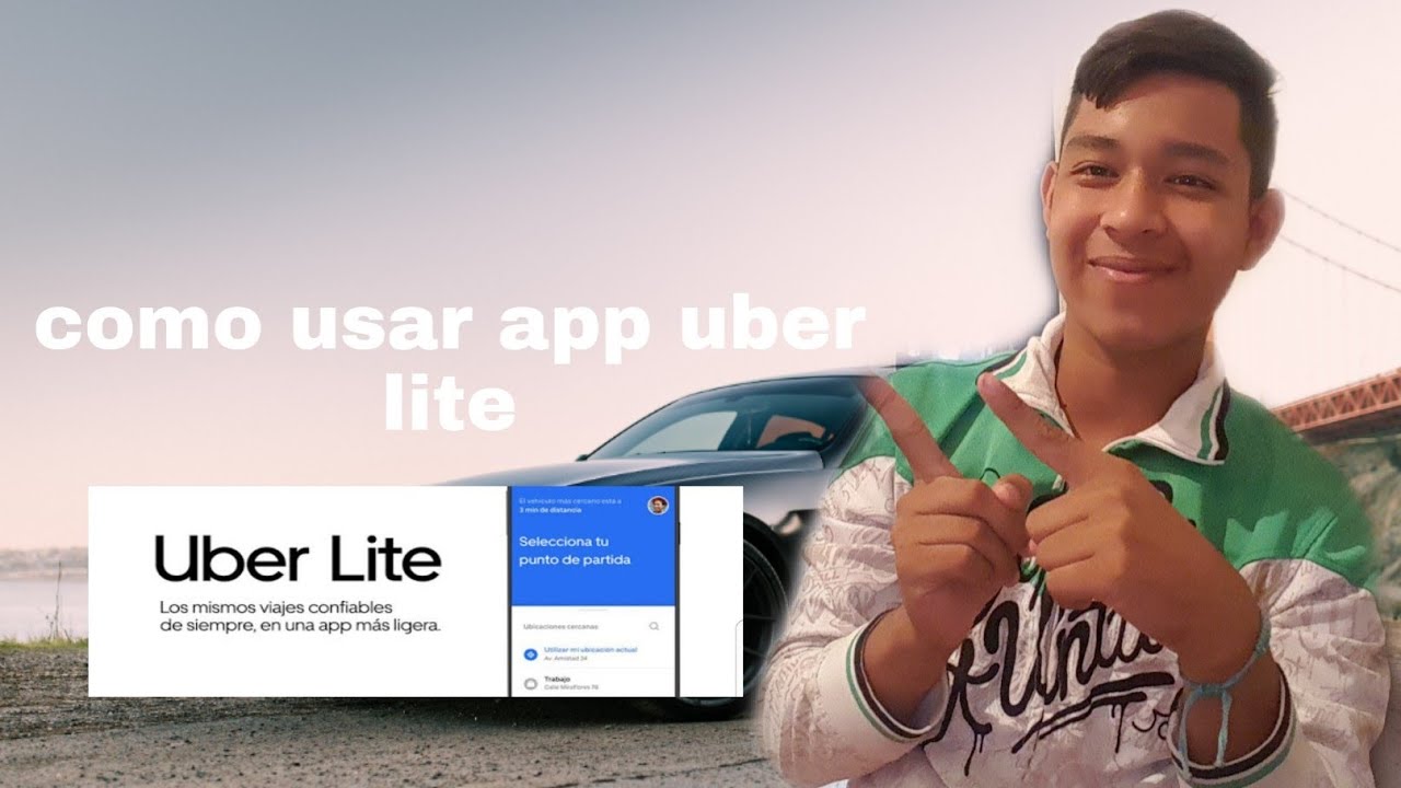 Como usar aplicación uber lite 🏎🏃‍♂️ - YouTube