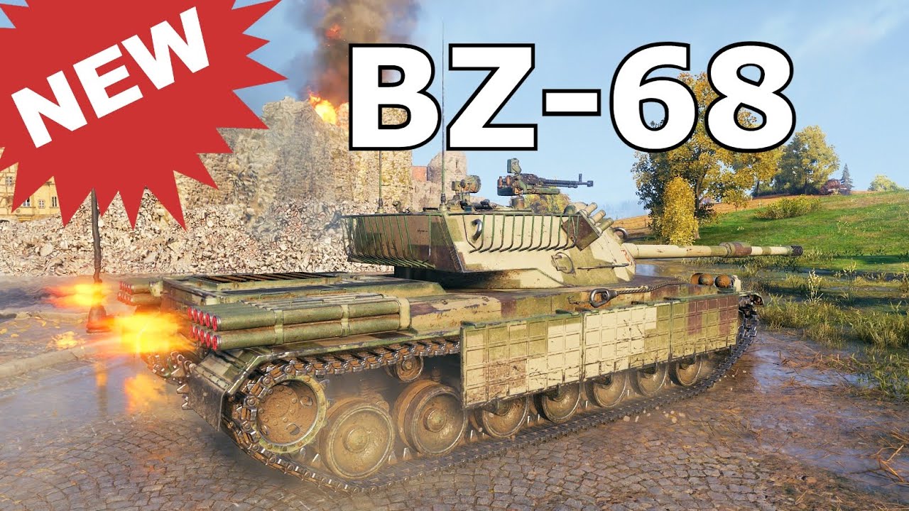 World of Tanks BZ-68 - 6 Kills 6K Damage | NEW TANK - YouTube