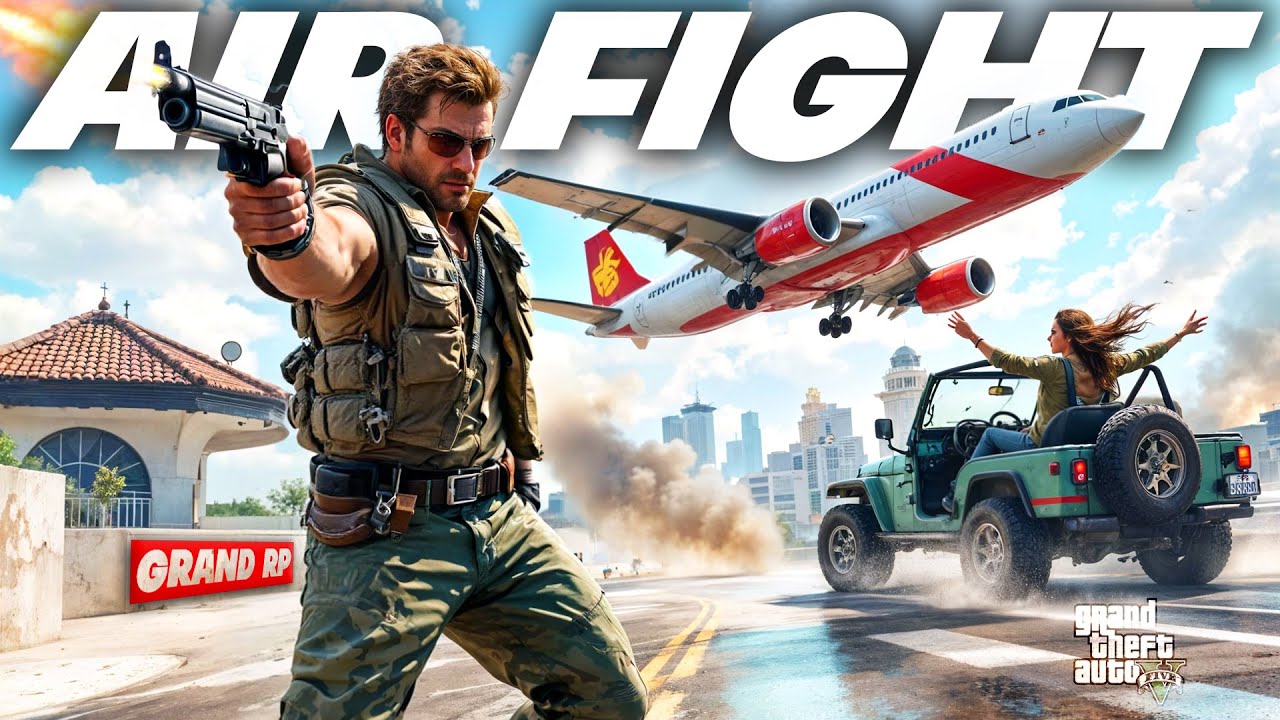 PILOT JOB TRAINING in GRAND RP Multiplayer | GTA-5 RP Live Gameplay ...