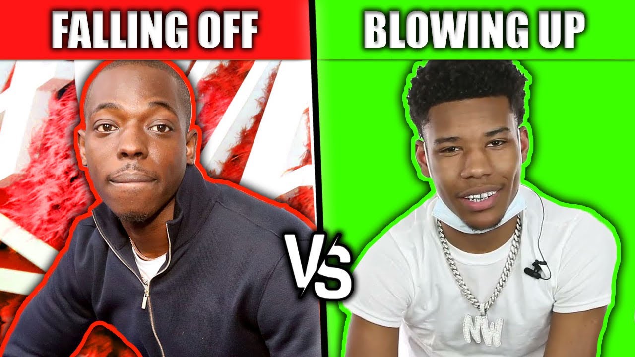 RAPPERS FALLING OFF VS RAPPERS BLOWING UP 2021 - YouTube