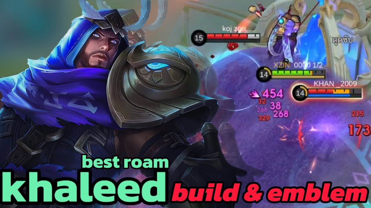 The Best roam character in rank💀🔥| MLBB | Khaleed gameplay | - YouTube