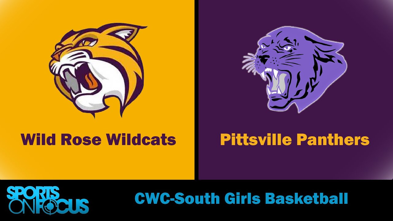 Wild Rose @ Pittsville | CWC-South Girls Basketball - YouTube