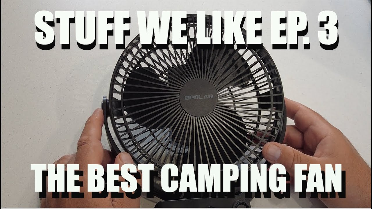 Amazon Rechargeable Fan Review - Stuff we like Ep3 - YouTube