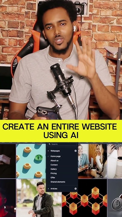 Create Entire Website Using AI - YouTube