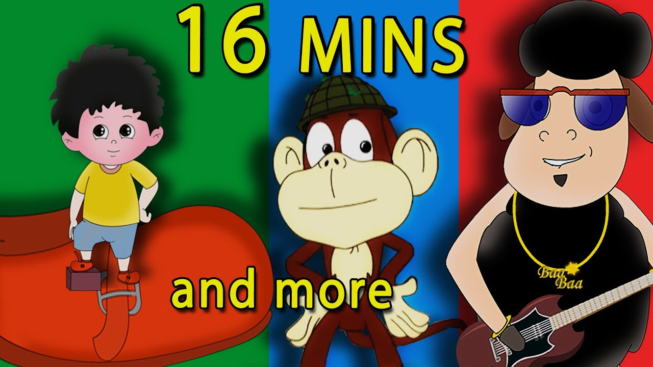 Counting Numbers (HD) | Popular Nursery Rhymes Collection | 16 Minutes ...